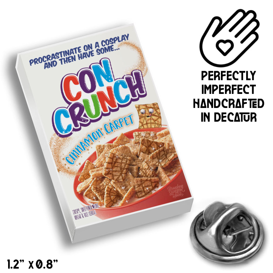 Con Crunch Hand Made Pin – Drunken Dragon Hotel