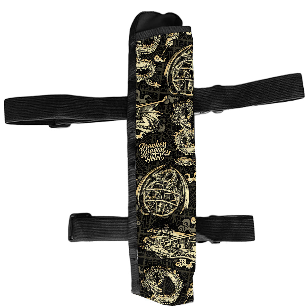 DDH Fan Holster Wraps around waist and leg – Drunken Dragon Hotel