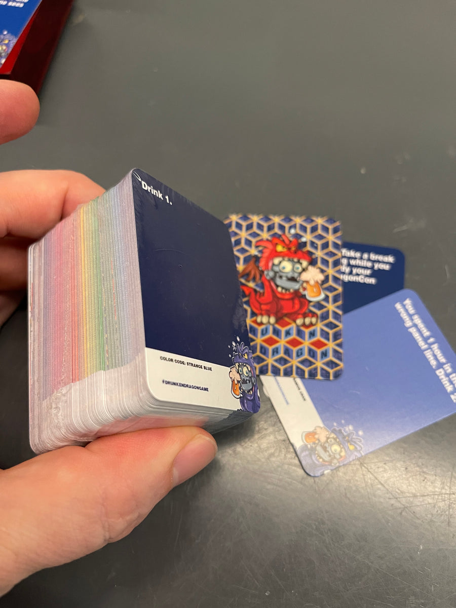 !! Prototype MINI Drunken Dragon GAME, no box. Signed – Drunken Dragon ...