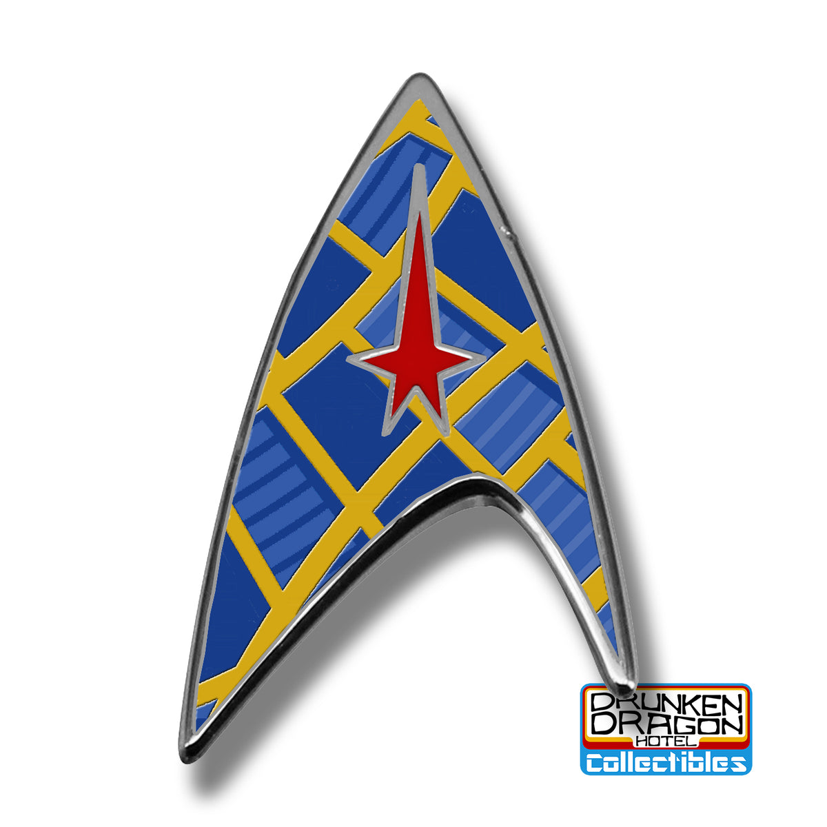 Star Trek Carpet Command Enamel Pin – Drunken Dragon Hotel