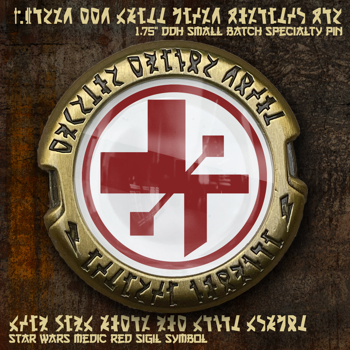 Star Wars, Medic Sigil Printed Pin 1.75" – Drunken Dragon Hotel