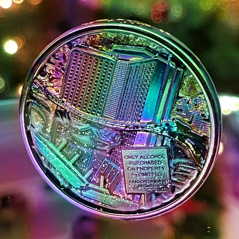 Hilton 8th floor Flooding Coin Rainbow 50 made – Drunken Dragon Hotel